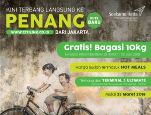 Citilink Kini Terbang Ke Penang Dari Terminal 3 Bandara Internasional ...